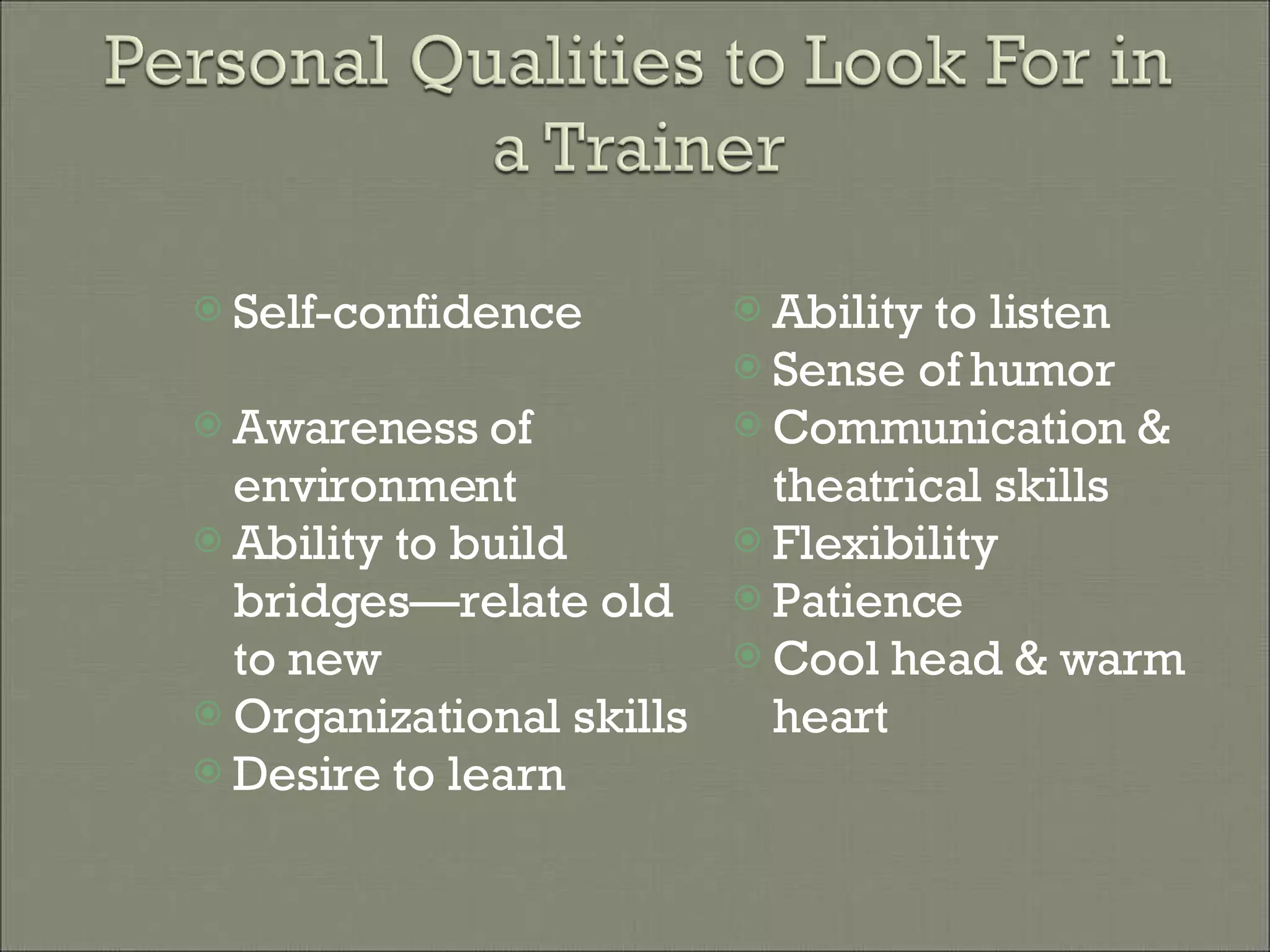 Train The Trainer Power Point Presentation | PPT