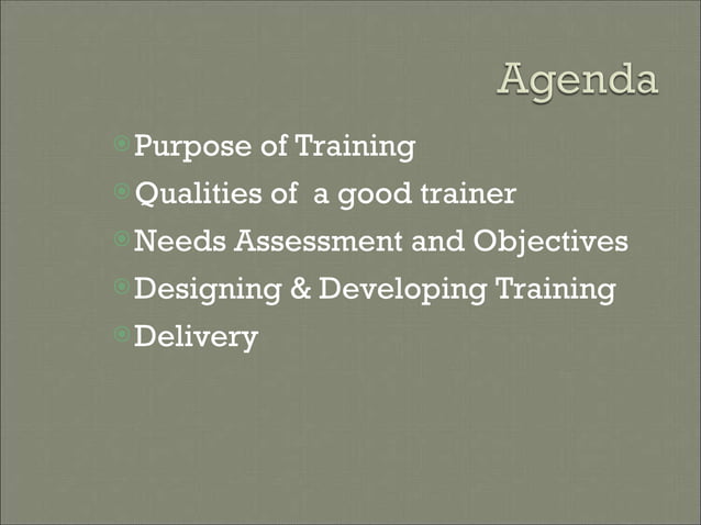 Train The Trainer Power Point Presentation | PPT | Education