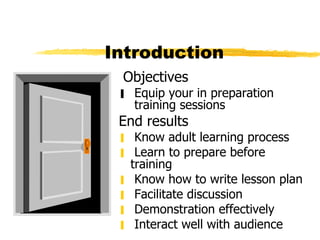 Train the trainer Training | PPT