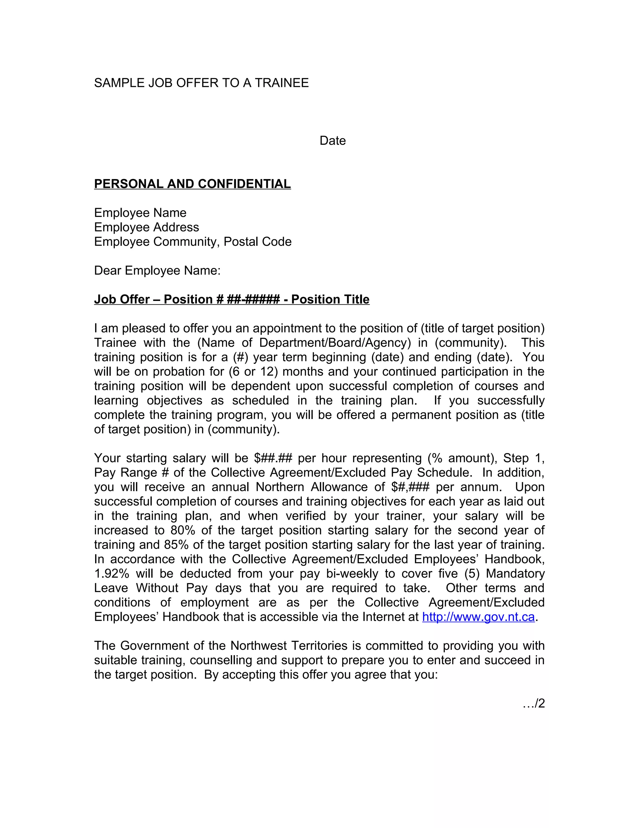 Trainee | DOC