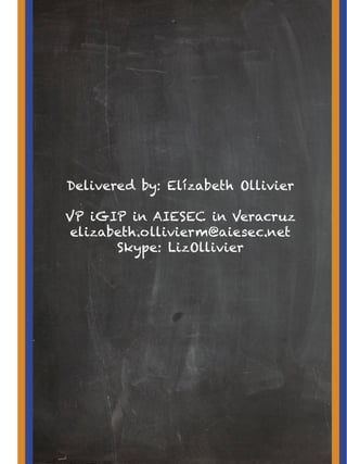 AIESEC Academy | Trainee Management (GIP) | PDF
