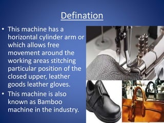 Stitching process - Leather Goods & Garments | PPT