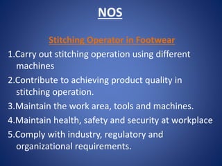Stitching process - Leather Goods & Garments | PPT