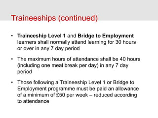 Traineeship - Staff Training | PDF