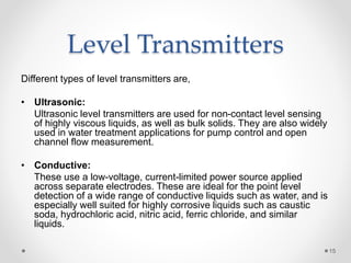 Transmitter Pros and Cons in oil and gas industry | PPTX