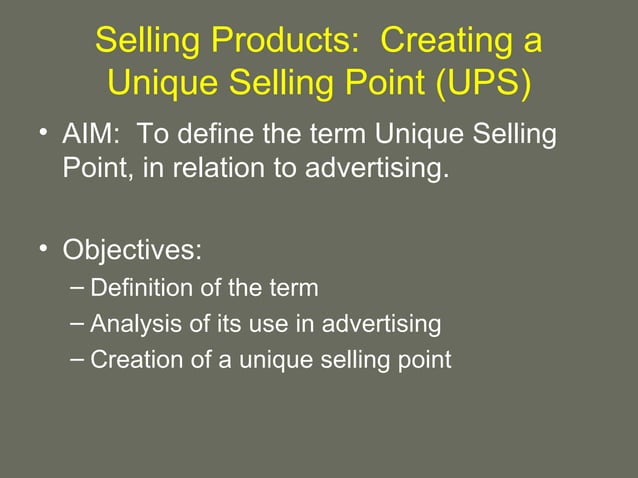 Trainer+ads+analysis+usp | PPT | Business | Business and Finance