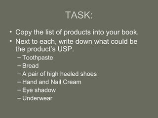 Trainer+ads+analysis+usp | PPT