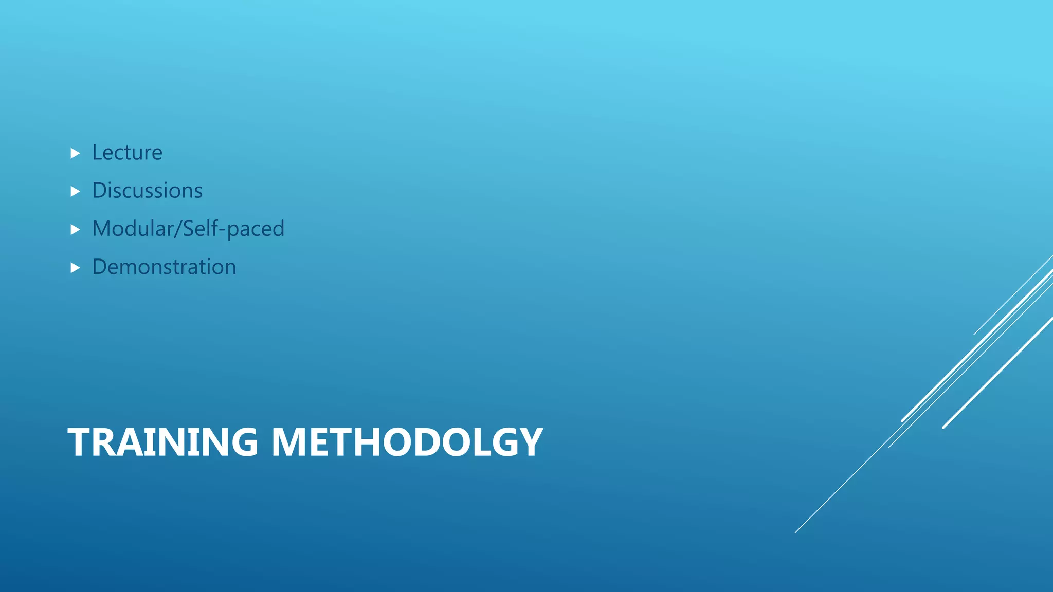 Trainers methodology (TM) Level I.pptx