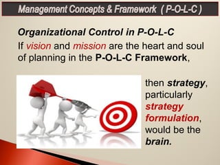Management Concepts & Framework anchored on -P-O-L-C | PPT