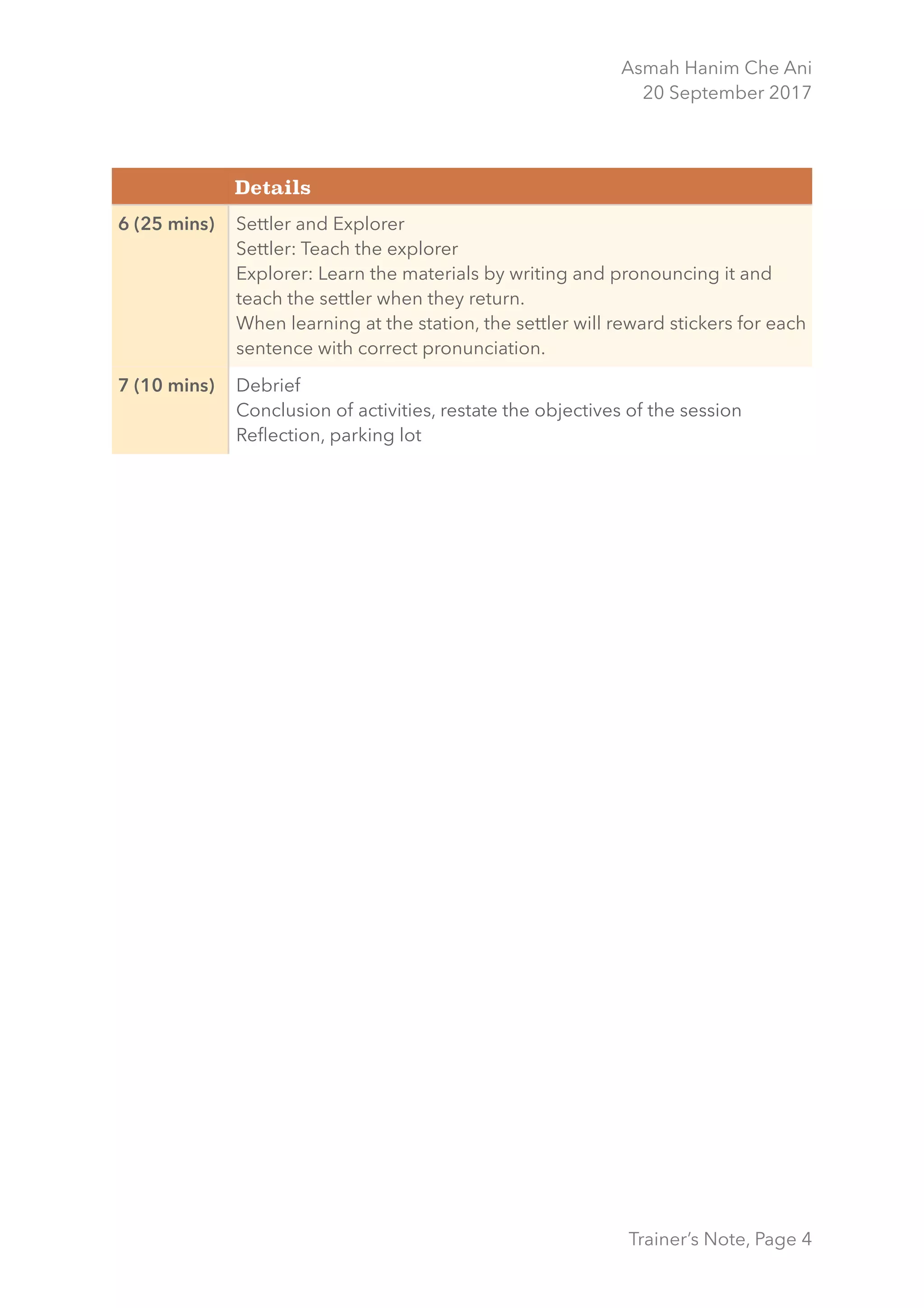 Training Classroom Language to Teachers | PDF