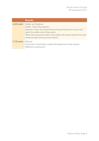 Training Classroom Language to Teachers | PDF