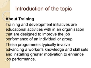 trainind and developmnt programme .pptx