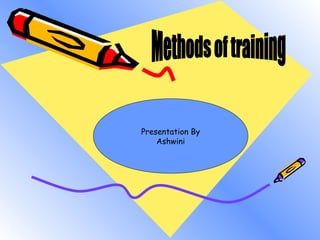 Methods of Training | PPT