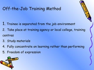 Methods of Training | PPT