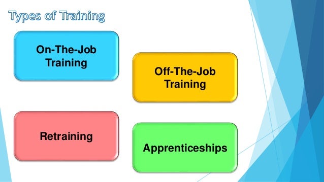 Training Methods (On-The-Job, Off-The-Job, Retraining and Apprentices…