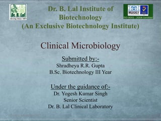 Clinical Microbiology | PPTX