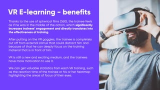 Virtual Reality Training - 3D based VR, VR e-learning and VR Simulators ...