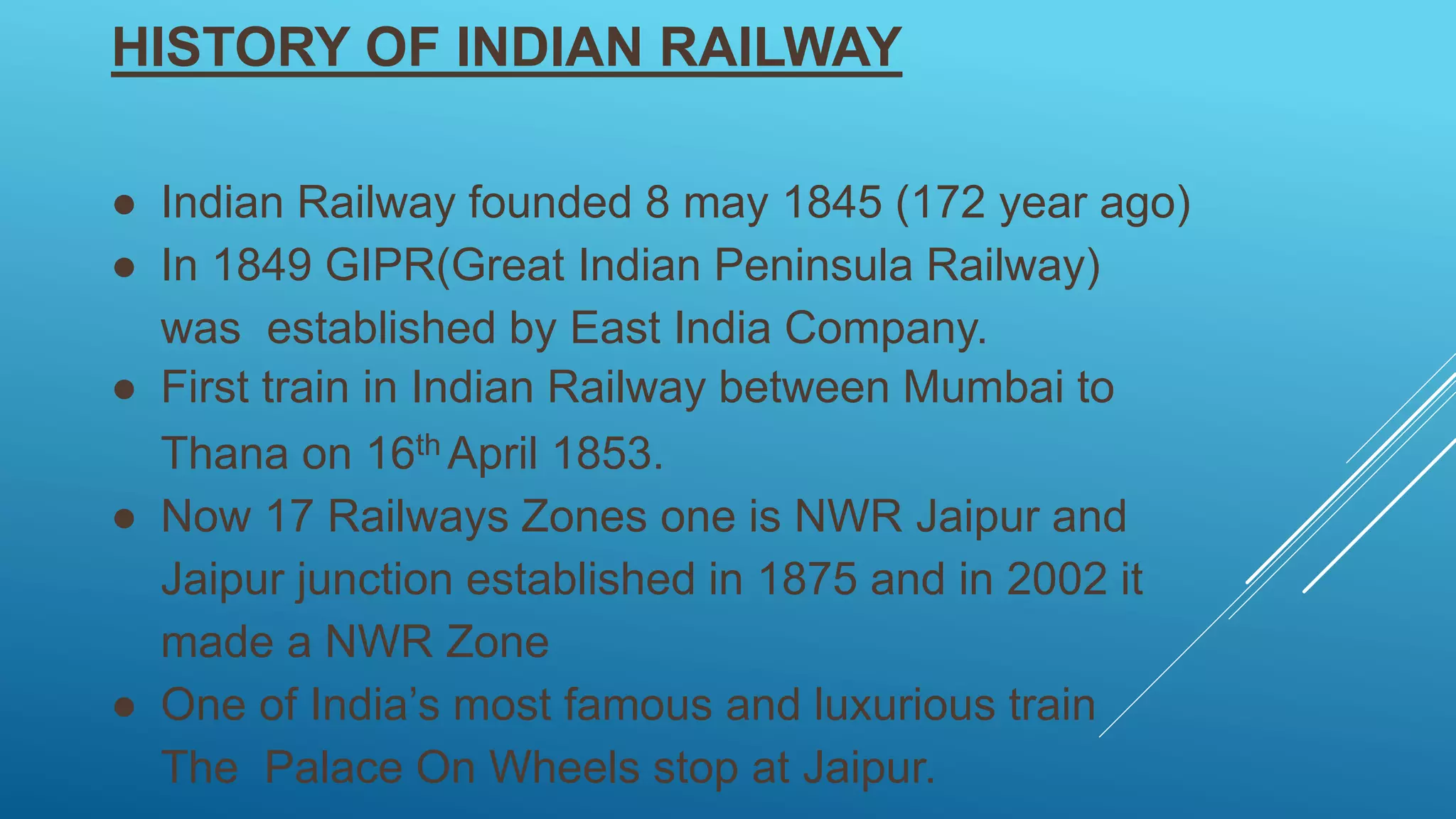 railway workshop Training | PPTX