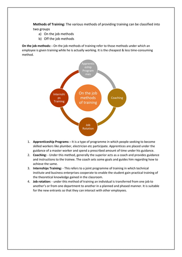 Training.docx | Vocational Training | Careers
