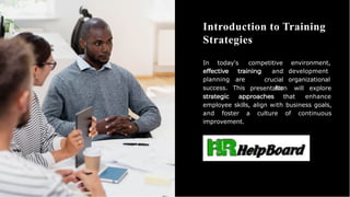 training-and-development-plan , How to design Training & Development ...