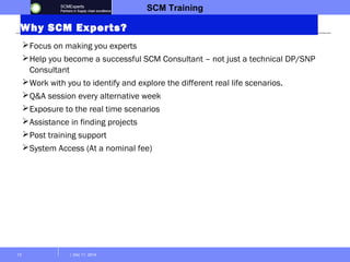 SAP-APO-SNP Training | PPT