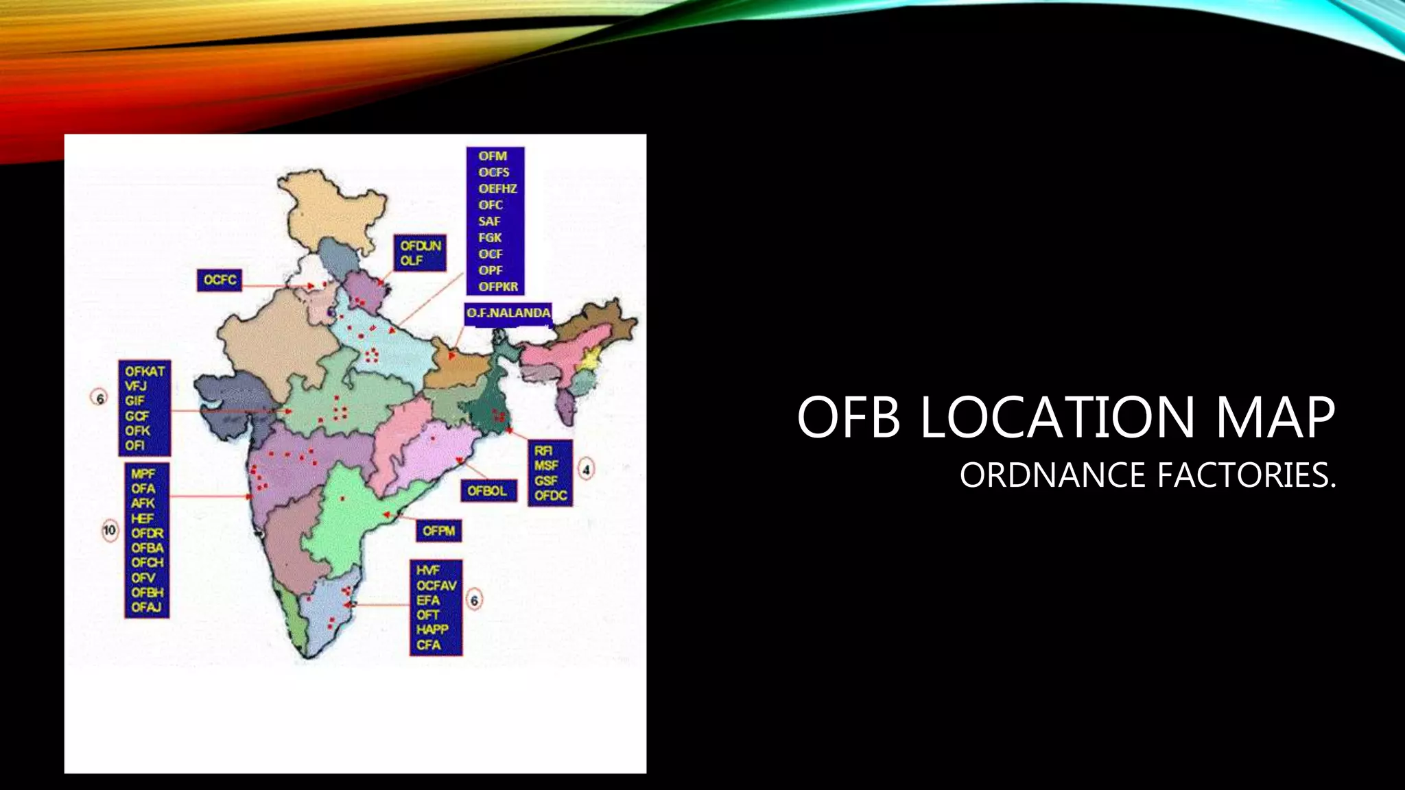 Training Report - Ordinance Factory Kanpur | PPTX