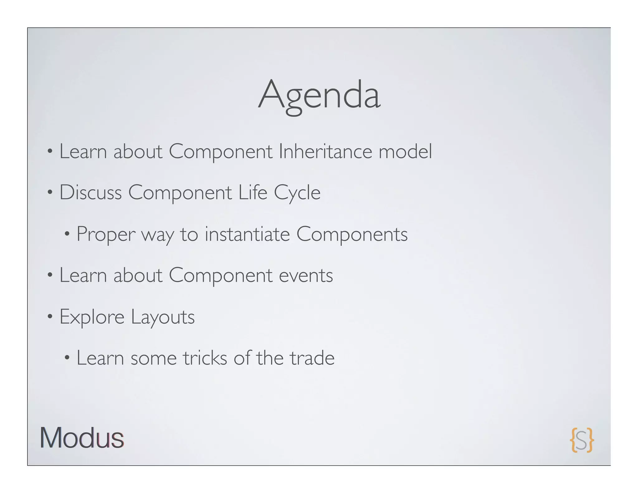 Ext JS 4.0 components and layouts | PPT