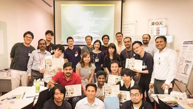 Rakuten Asia - DDI Communicating for Leadership Training | PPT