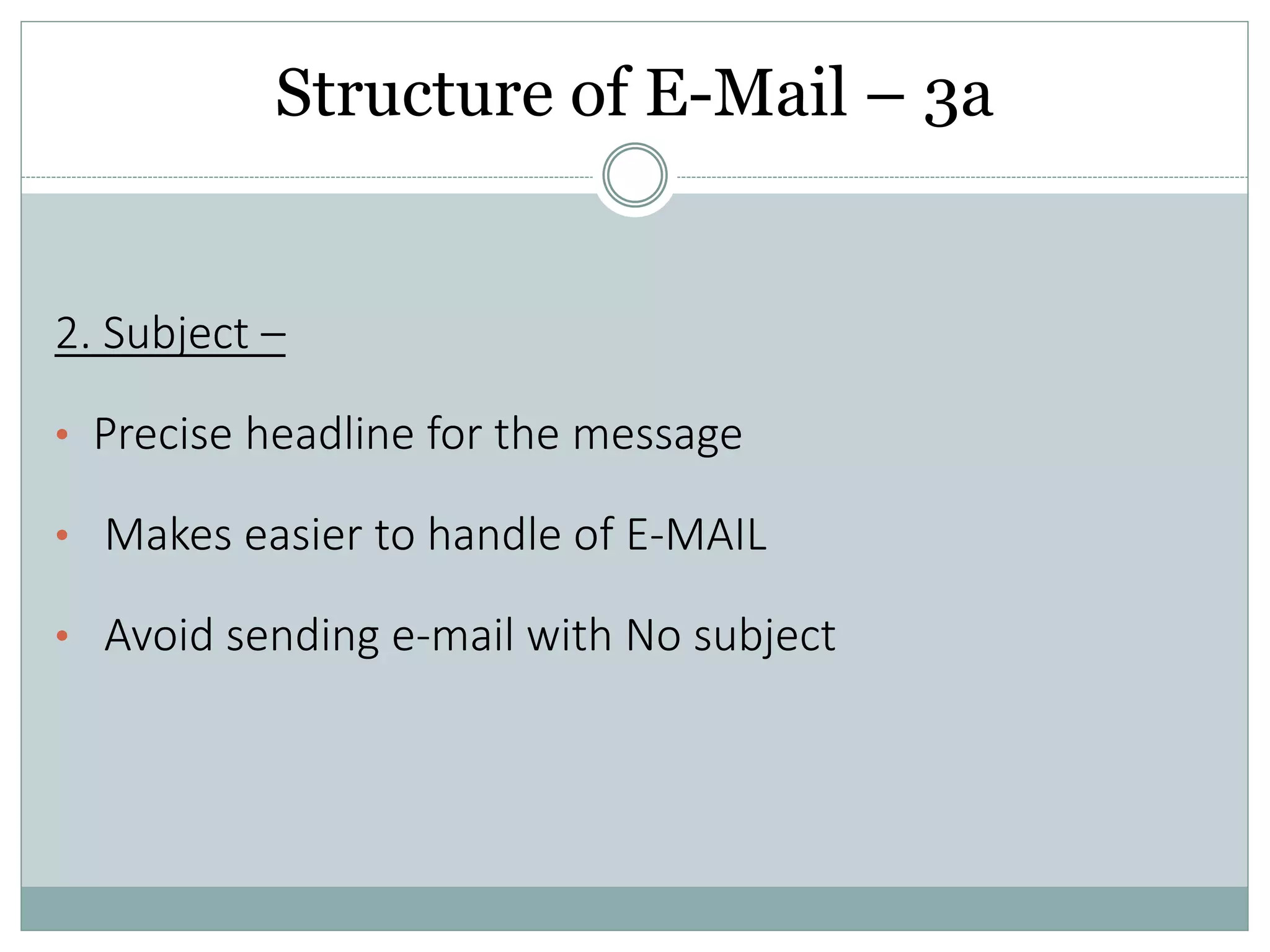 Email Etiquette - Basics | PPTX