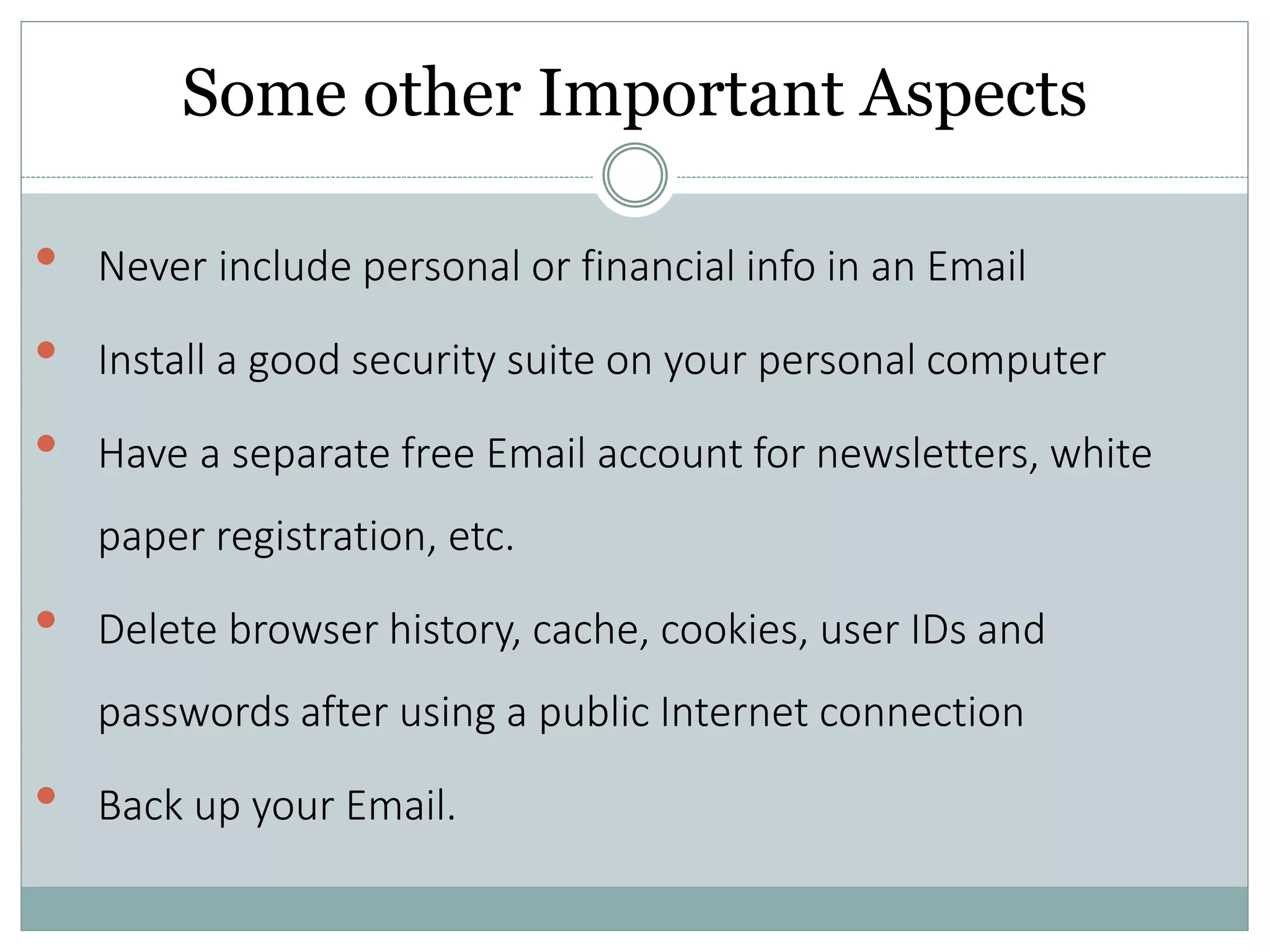 Email Etiquette - Basics | PPTX