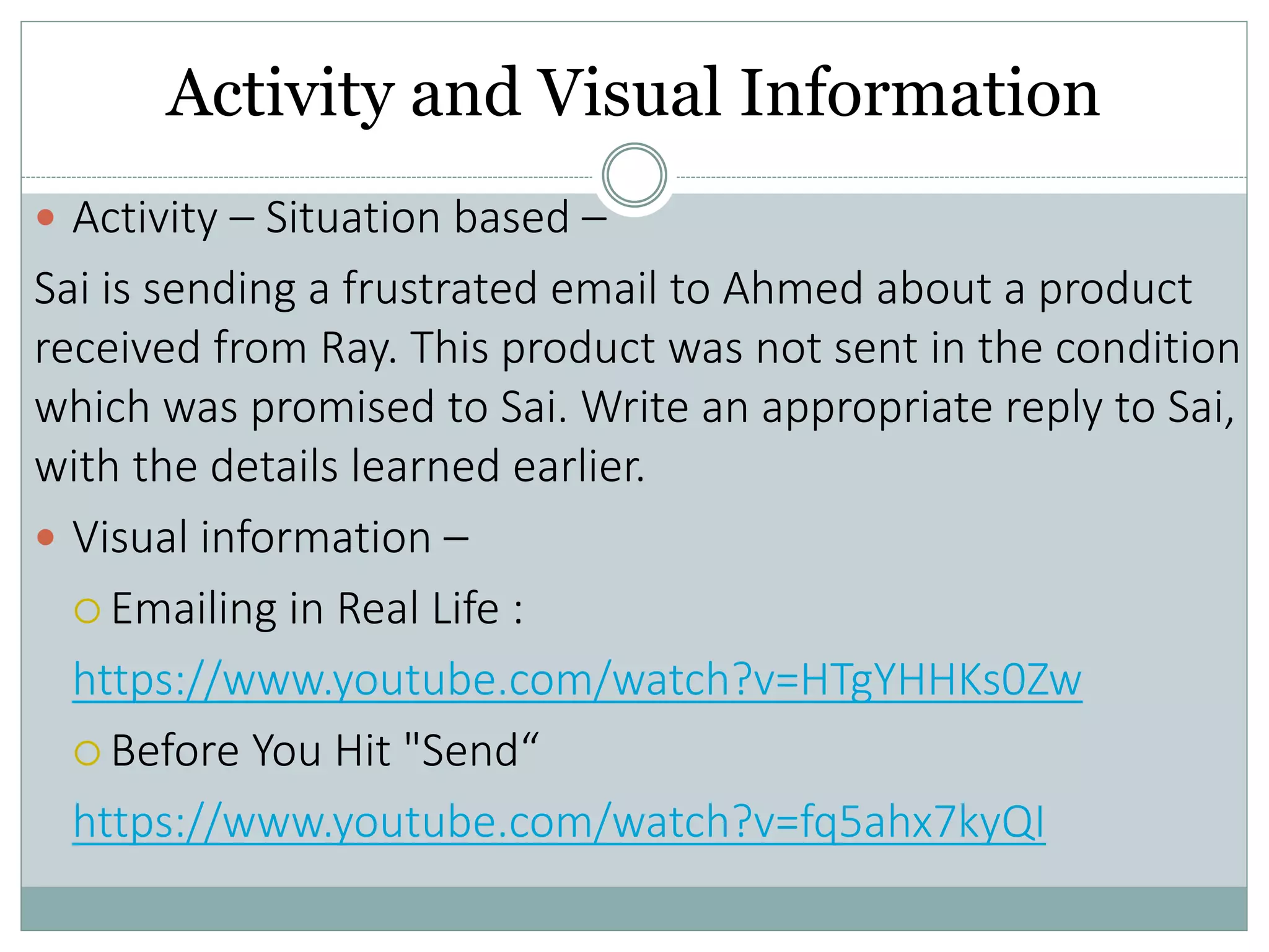 Email Etiquette - Basics | PPTX