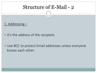 Email Etiquette - Basics | PPTX