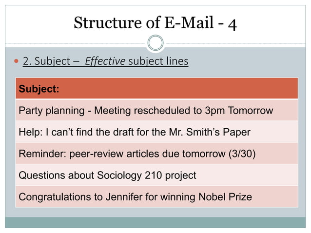Email Etiquette - Basics | PPTX | Email | Internet