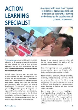 Training Games Brochure | PDF