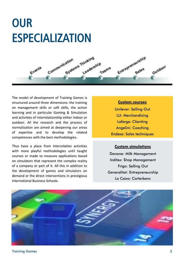 Training Games Brochure | PDF