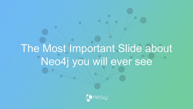 Neo4j Training Introduction | PPTX