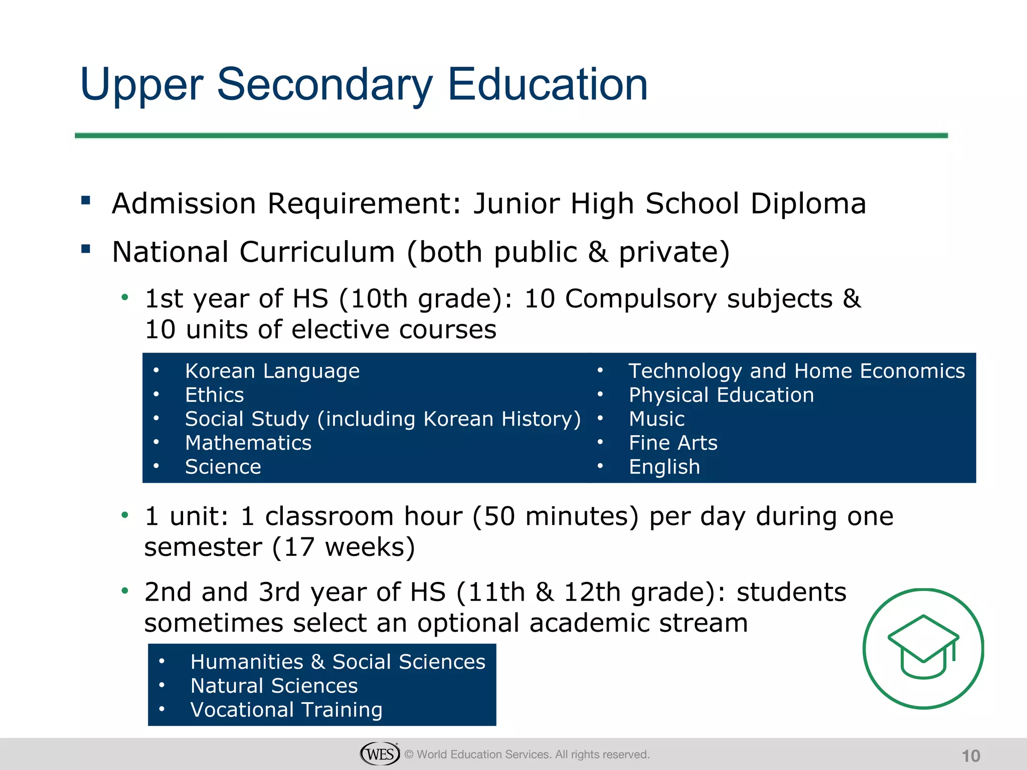The South Korean Education System and Student Mobility Trends | PPT