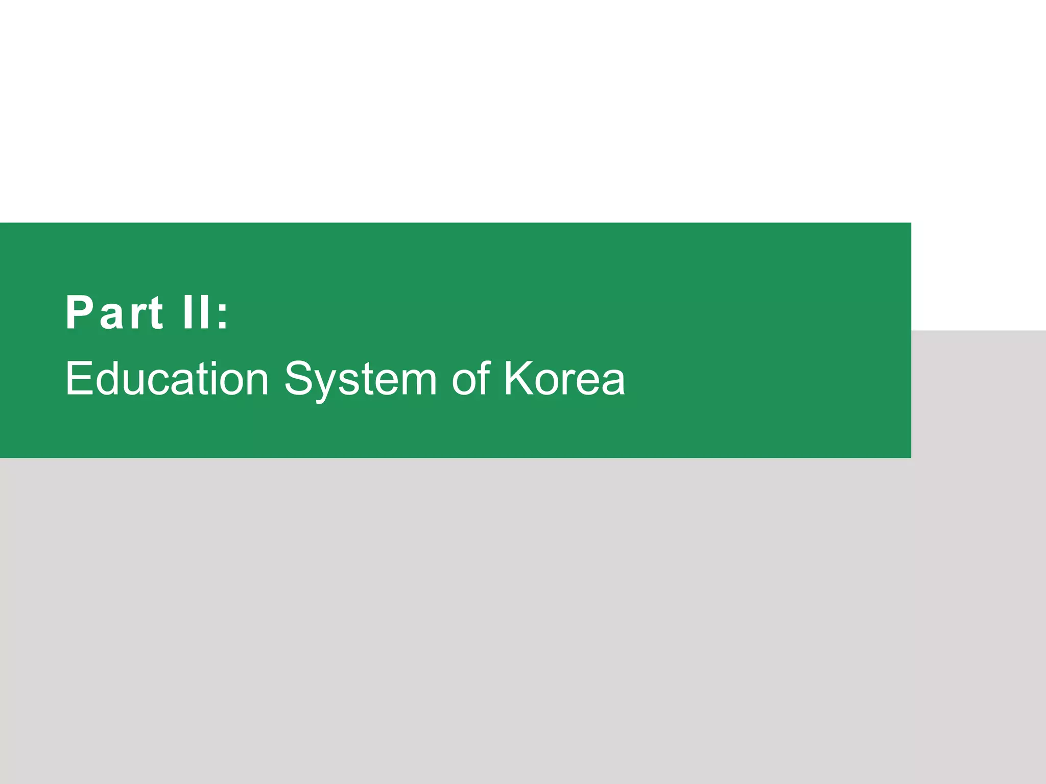 The South Korean Education System and Student Mobility Trends | PPT
