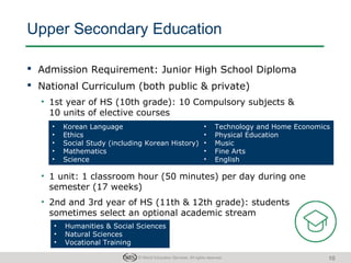 The South Korean Education System and Student Mobility Trends | PPT