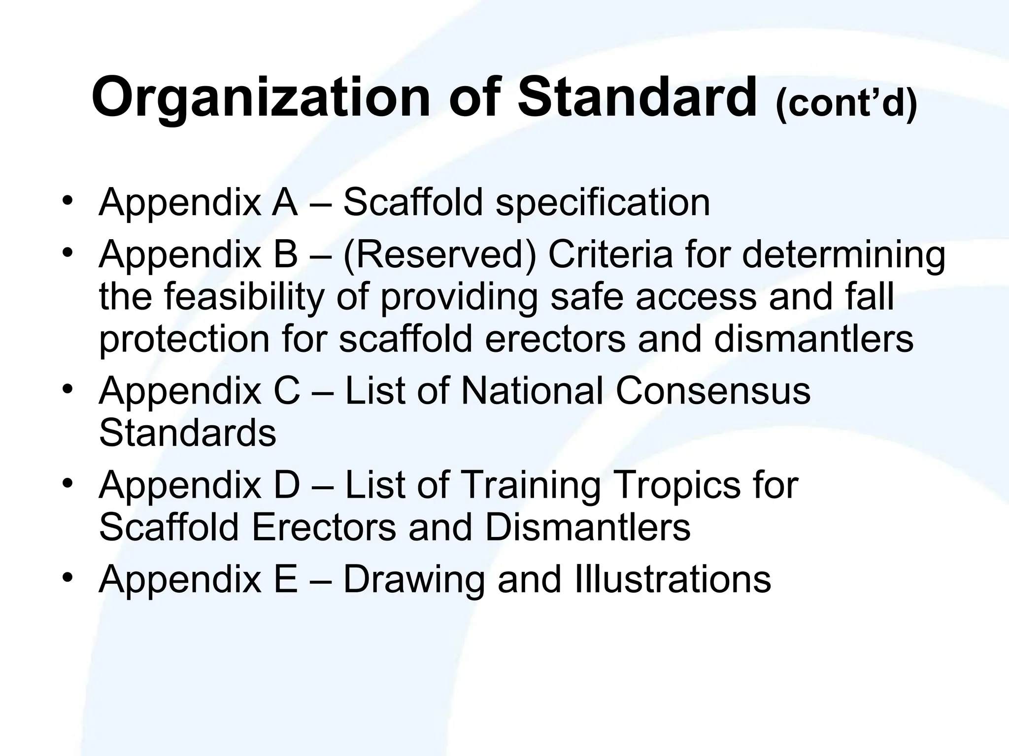 Scaffolding Safety US OSHA Requirements USISHA | PPT