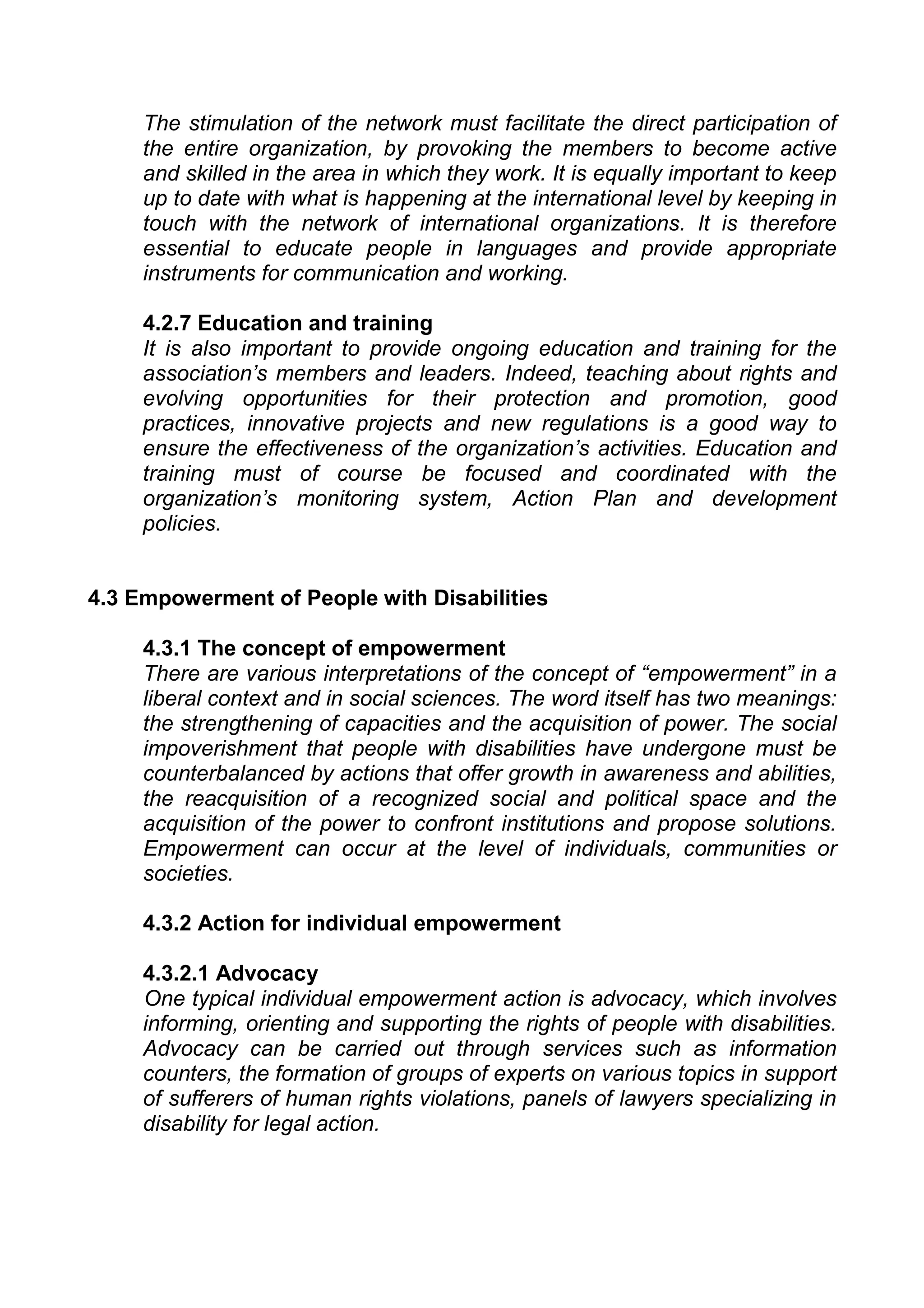 Training Manual on the Human Rightsof persons with Disability | PPT