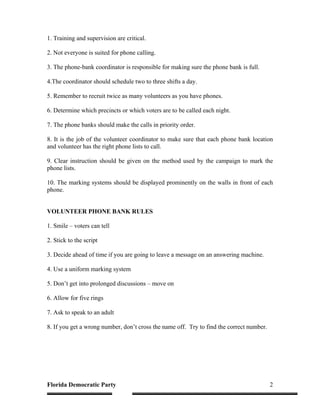 Training Manual Phone Banking | PDF