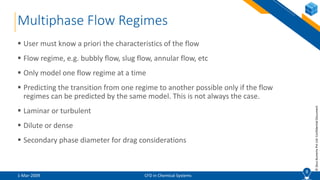 CFD Lecture (8/8): CFD in Chemical Systems | PPT