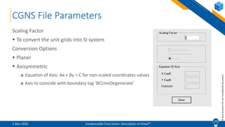 CFD Lecture (5/8): Solvers- Compressible Flow | PPTX