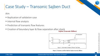CFD Lecture (5/8): Solvers- Compressible Flow | PPTX