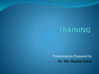 A short Presentation on Training and its Types_ | PPT