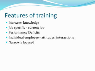 A short Presentation on Training and its Types_ | PPT