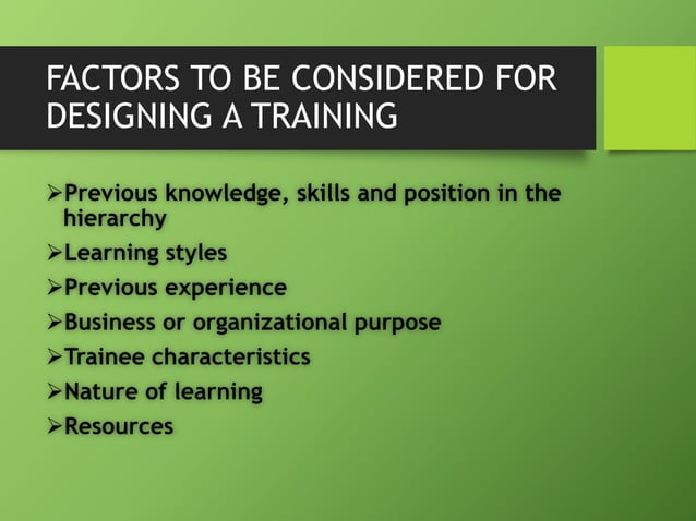 TRAINING-PROGRAM-DESIGN-PPT.pptx | Vocational Training | Careers