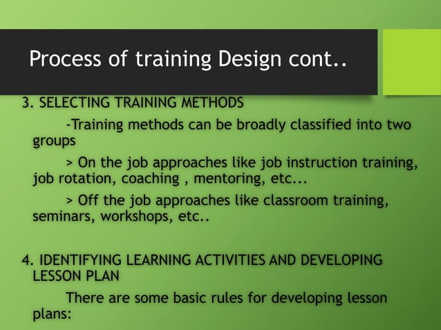 TRAINING-PROGRAM-DESIGN-PPT.pptx | Vocational Training | Careers