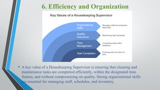 Training -Role and Responsibilities of a Housekeeping Supervisor in.pptx